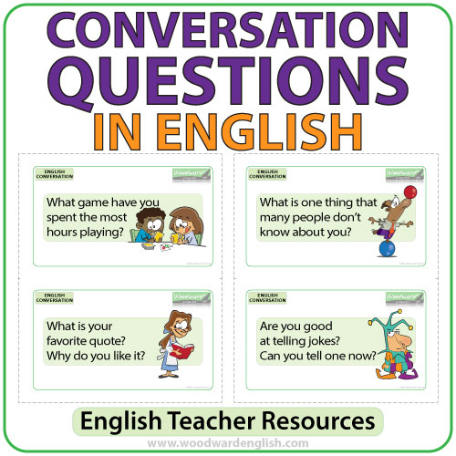 Conversation Questions In English Set 4 Woodward English Conversation Questions In English Set 4 Woodward English
