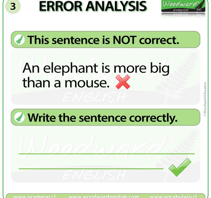 Comparatives Woodward English